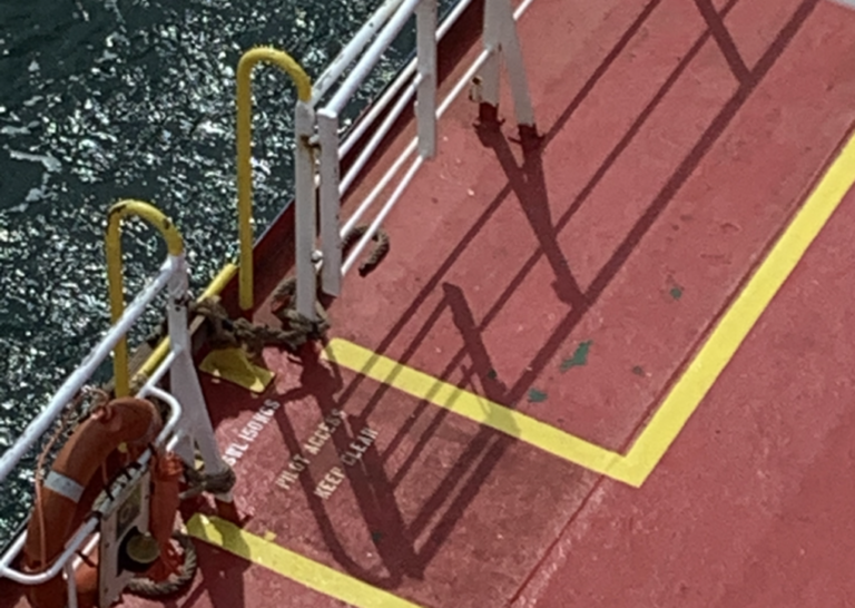 Securing The Pilot Ladder - Pilotladdersafety.com