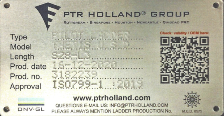 Marking, Certification - Pilotladdersafety.com